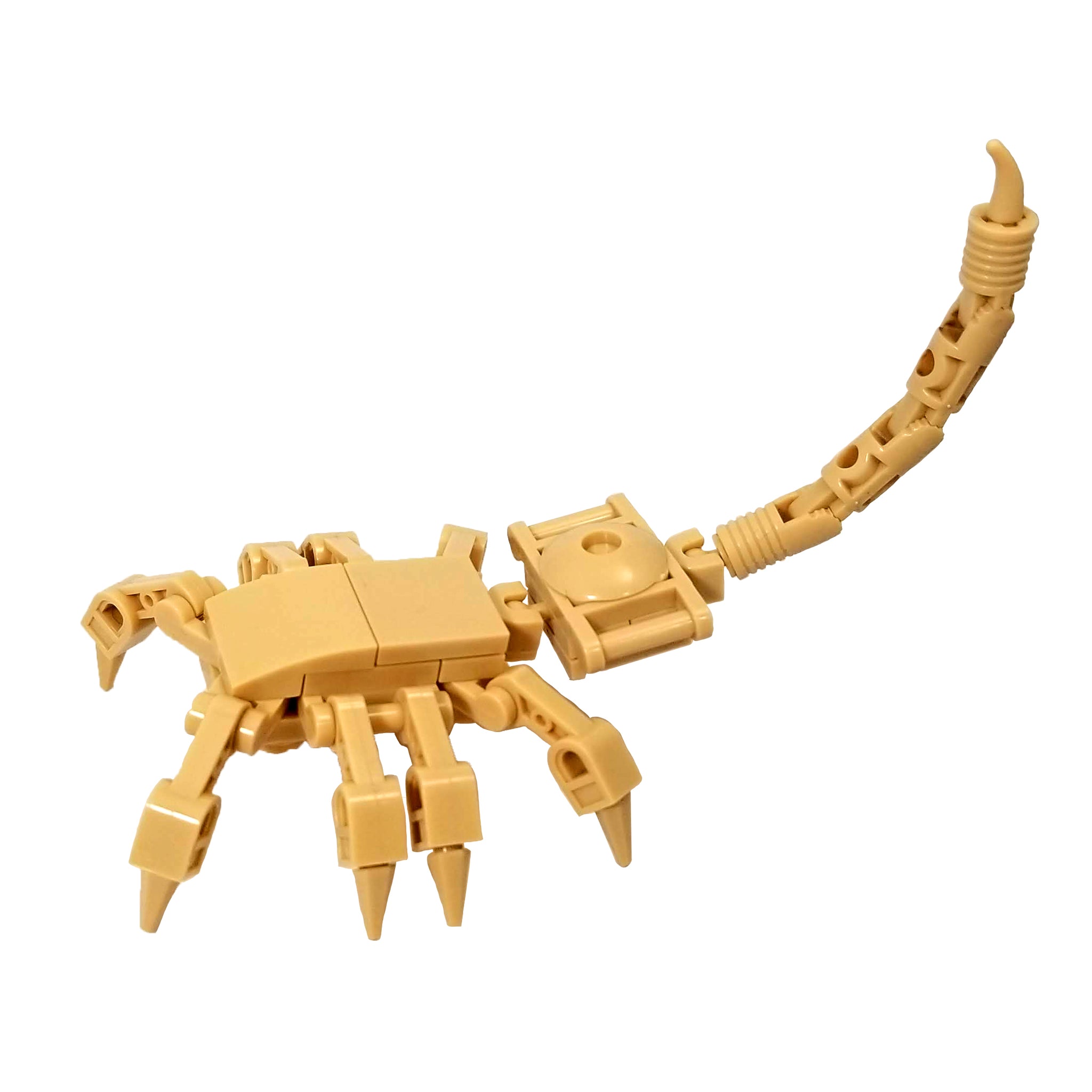 Brick Alien Warrior Figure with Face Hugger (442 Pieces) | Brick Forces