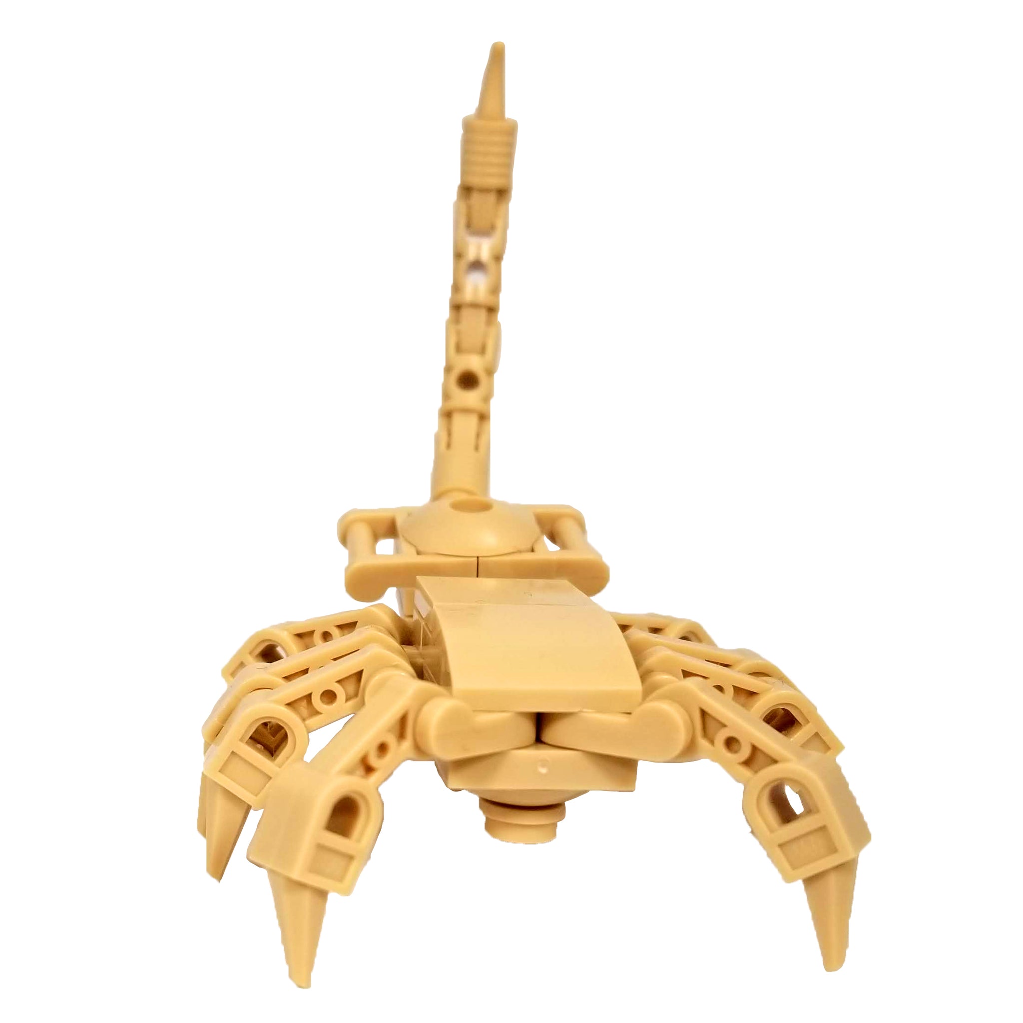 Brick Alien Warrior Figure with Face Hugger (442 Pieces) | Brick Forces