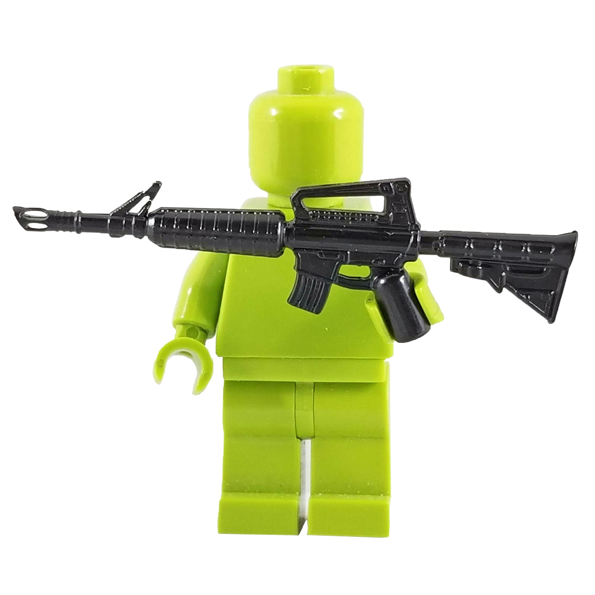 Minifig Toy Delux M4 Carbine Rifle | Brick Forces